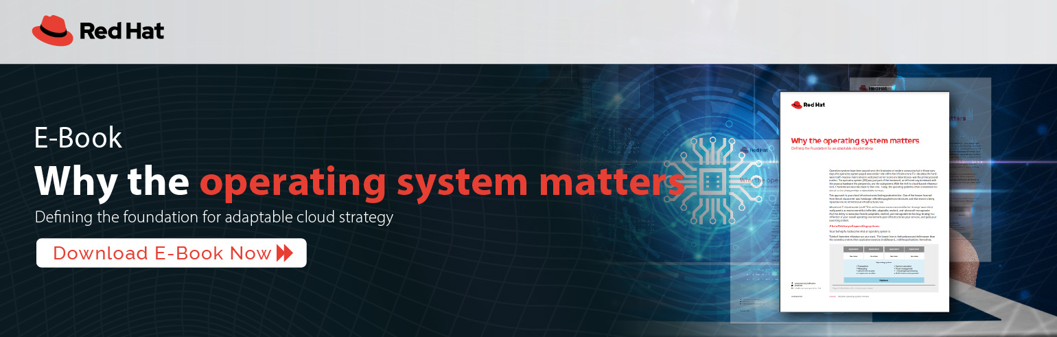 E-Book: Why The Operating System Matters (Red Hat) - On360° Digital ...