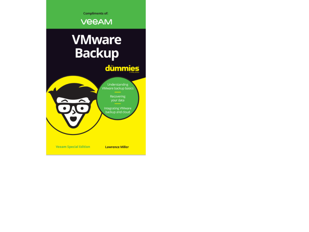 VMware Backup for Dummies (Veeam) - On360° Digital Engagement
